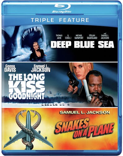 Deep Blue Sea / Long Kiss Goodnight, The / Snakes on a Plane [Blu-ray] – GRUV Entertainment