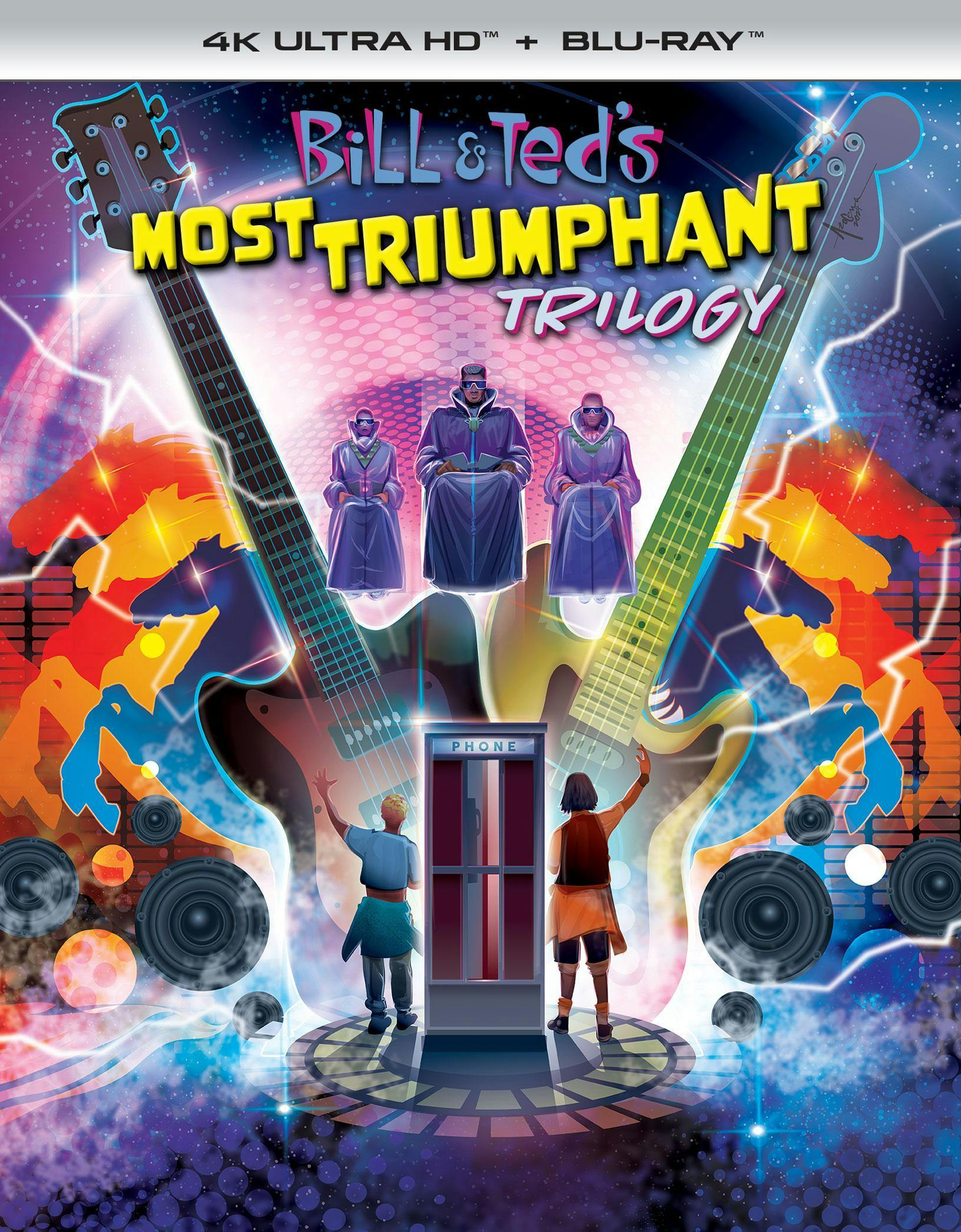 Bill & Ted's Most Triumphant Trilogy (4K Ultra HD + Blu-ray) [UHD] – GRUV Entertainment