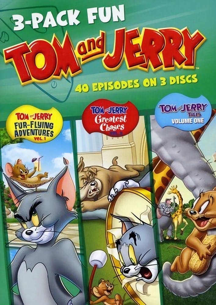 Tom and Jerry Fun Pack (DVD Set) [DVD] – GRUV Entertainment