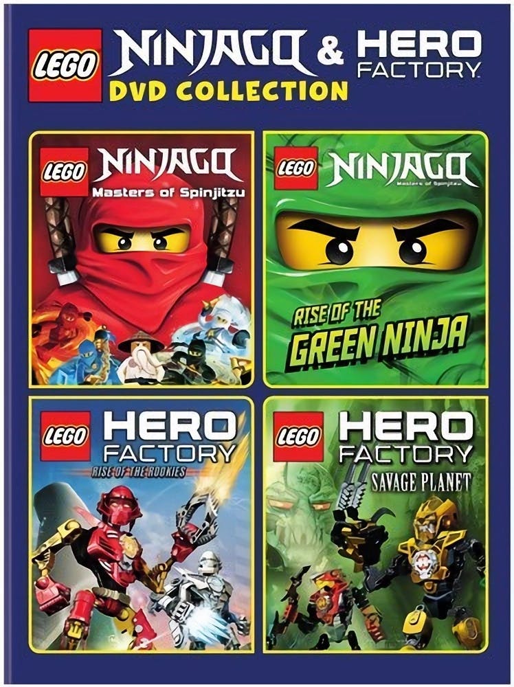 LEGO: Ninjago and Hero Factory DVD Collection [DVD] – GRUV Entertainment