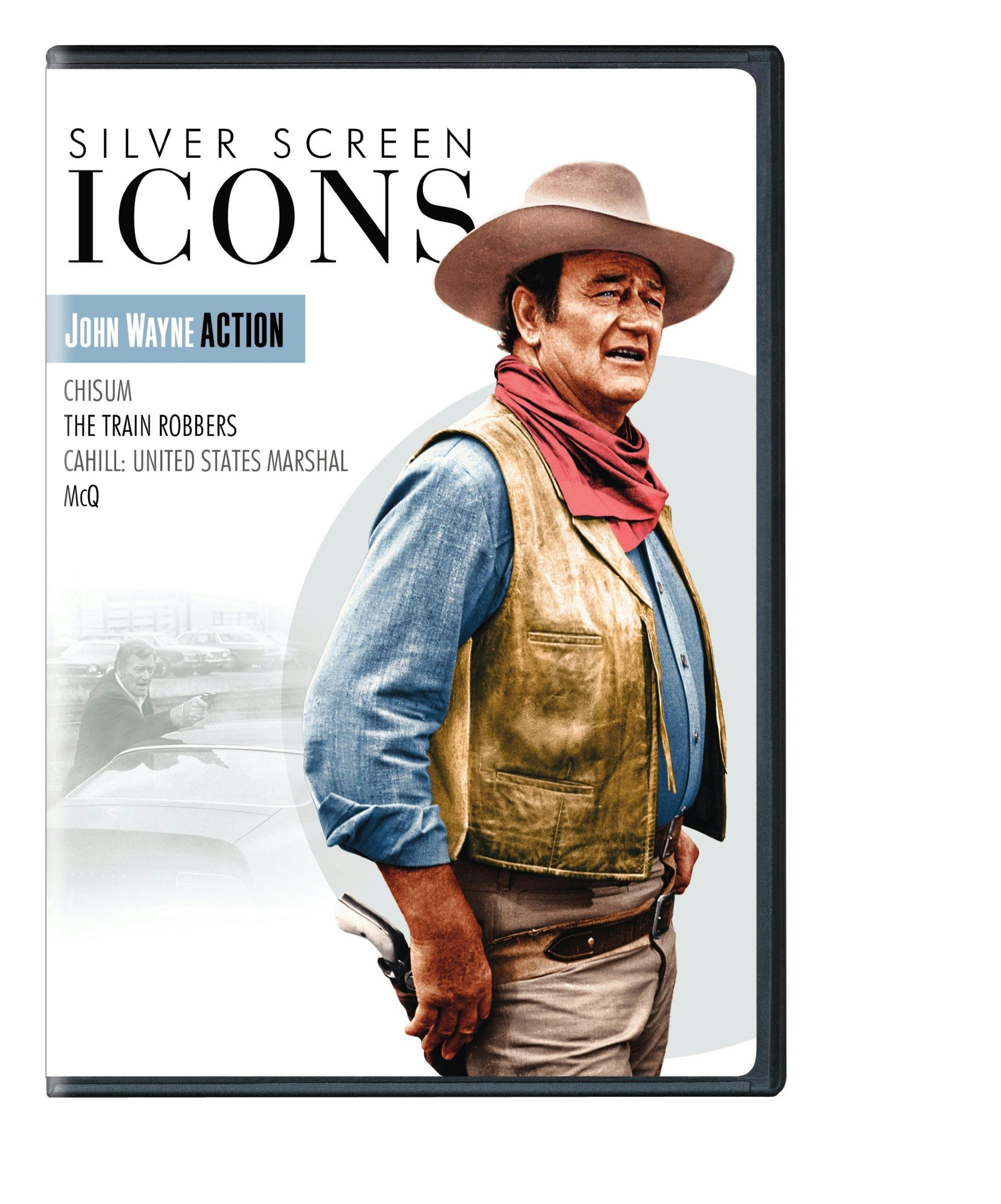 Silver Screen Icons: John Wayne Action (DVD New Box Art) [DVD] – GRUV ...