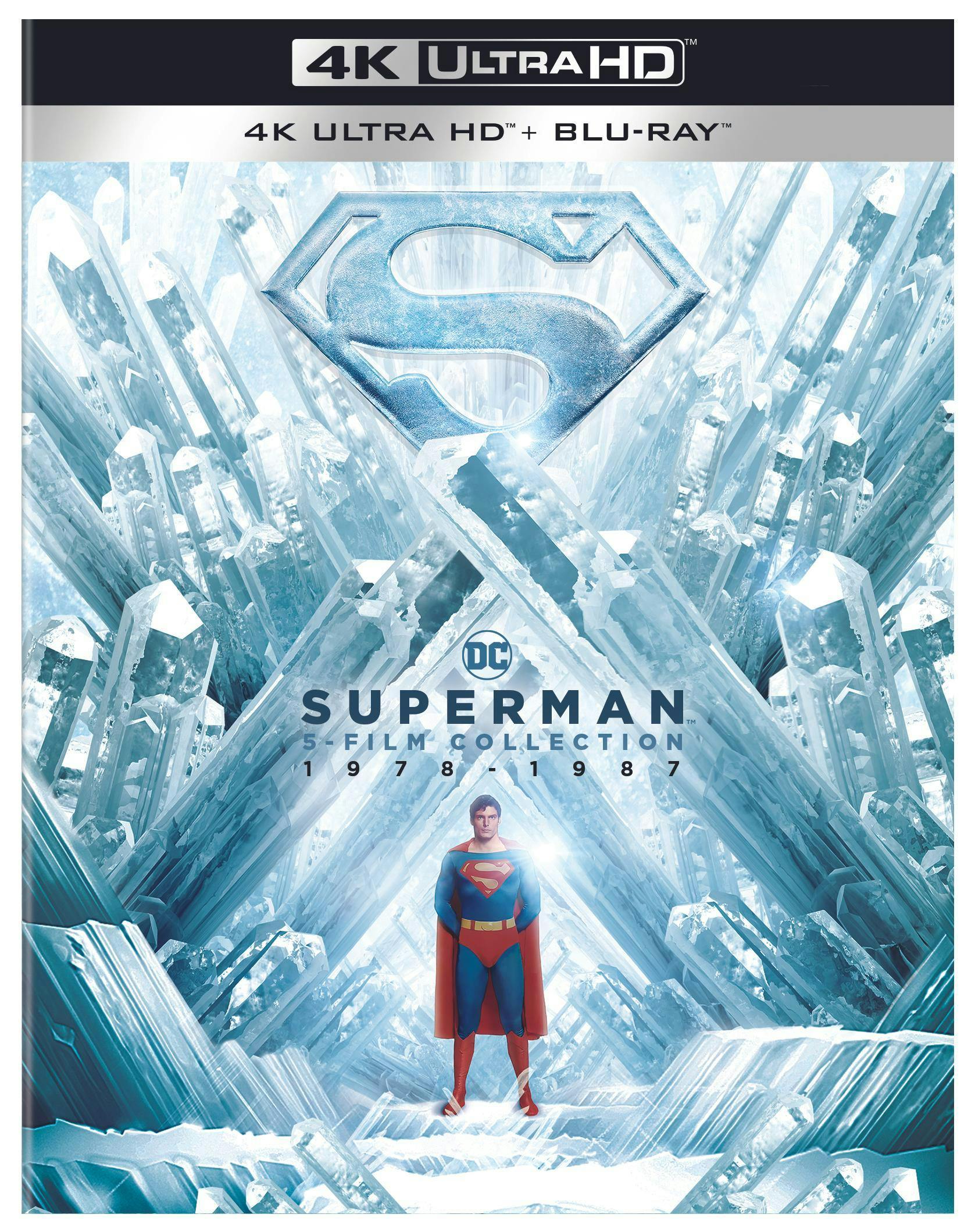 Superman 5-Film Collection (4K Ultra HD + Blu-ray) [UHD] – GRUV ...