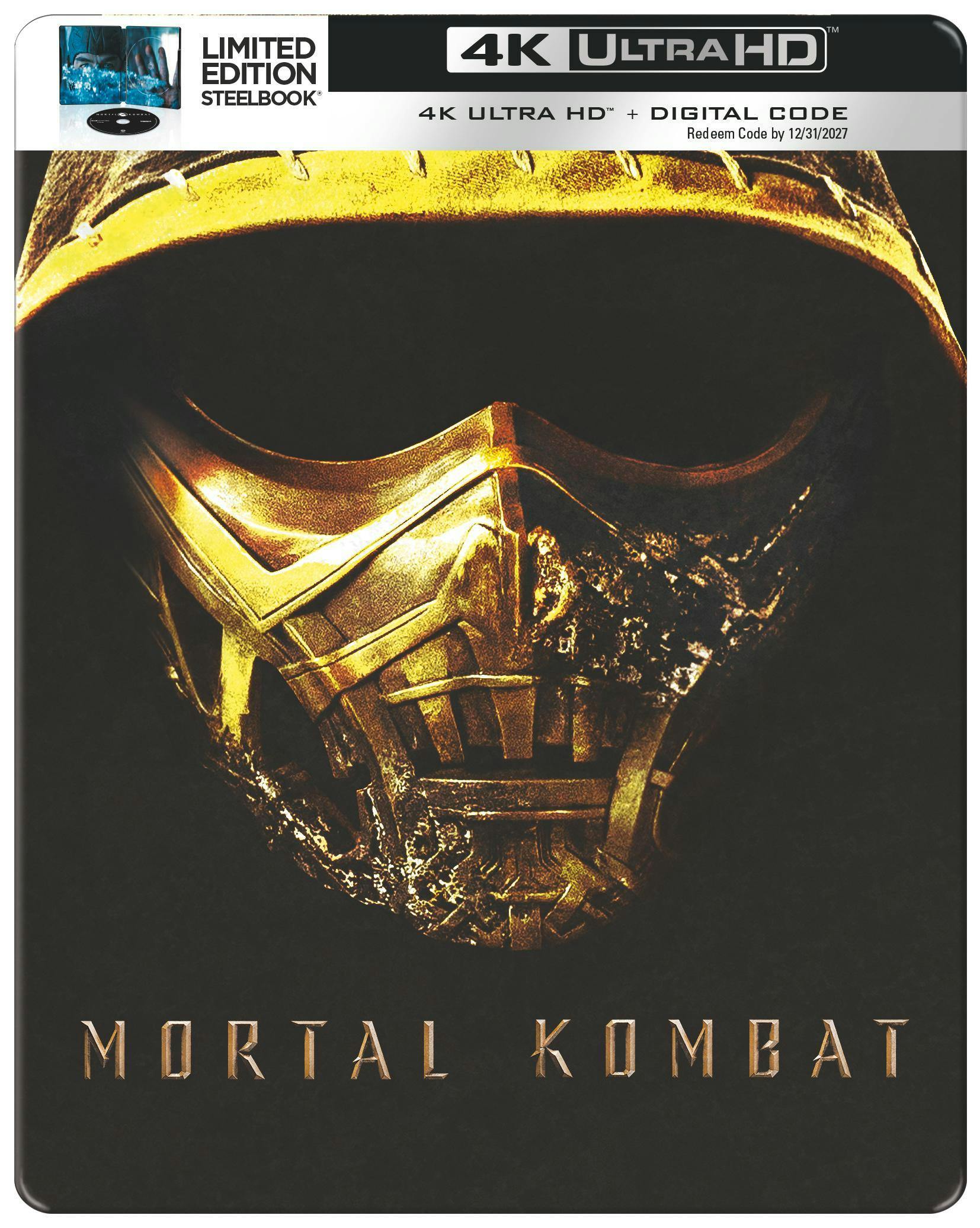 Mortal Kombat (Limited Edition 4K Ultra HD Steelbook + Digital) [UHD ...