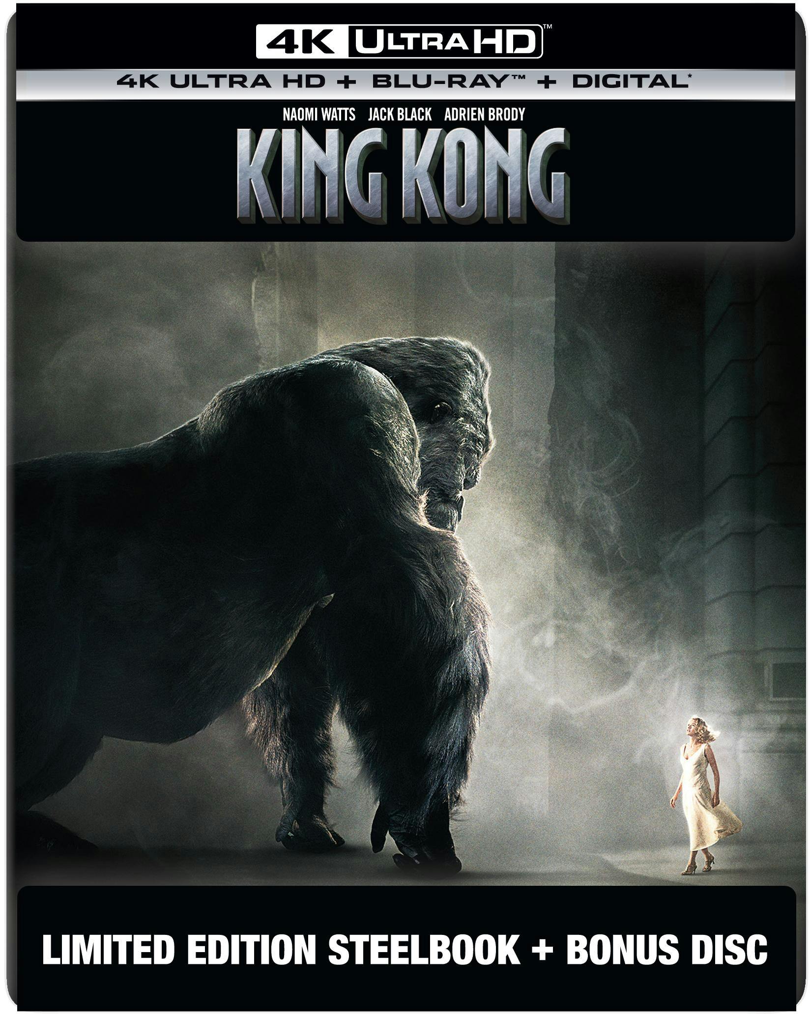 King Kong (4K Ultra HD + Blu-ray (Steelbook)) [UHD] – GRUV Entertainment