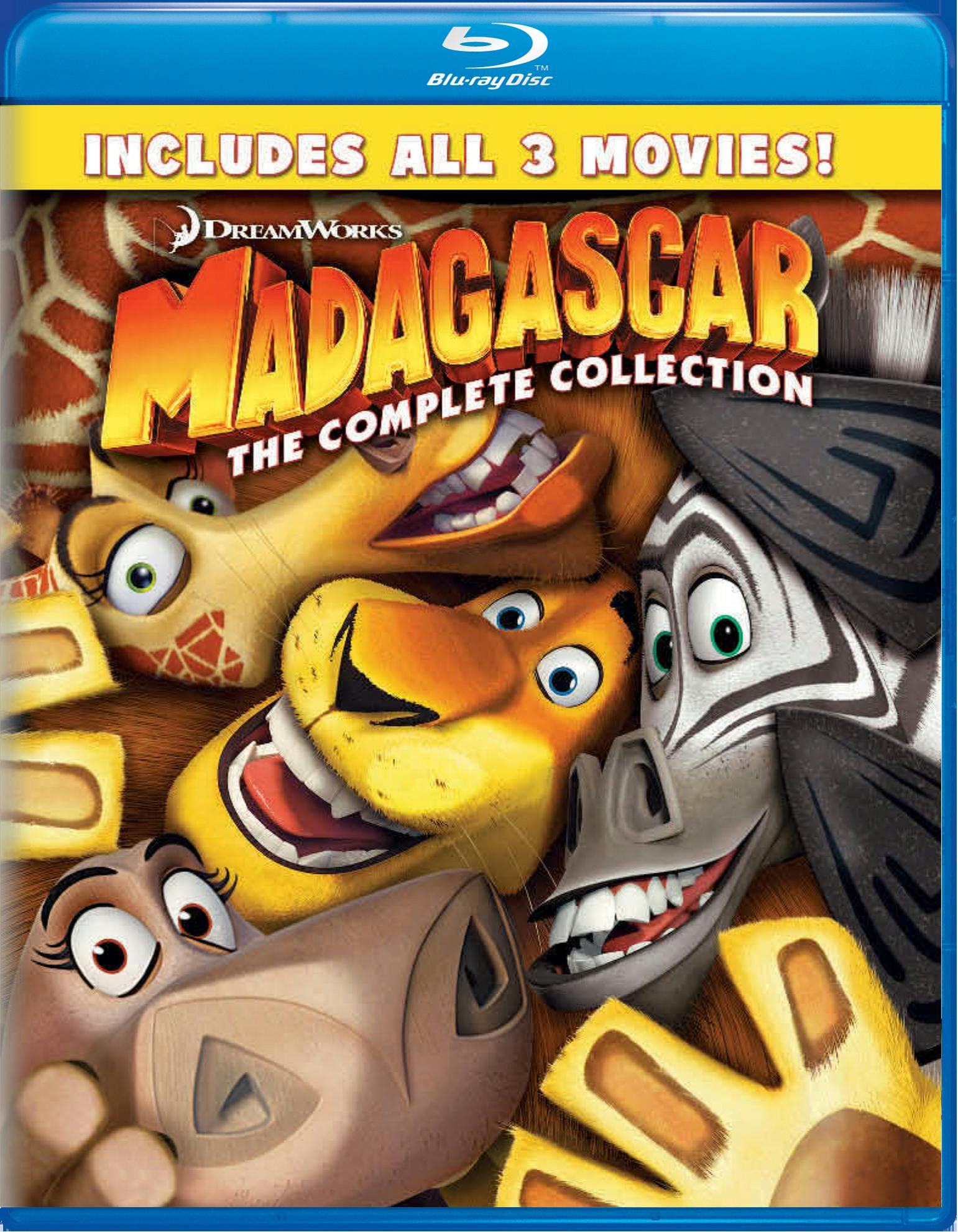 Madagascar: The Complete Collection (Blu-ray Set) [Blu-ray] – GRUV ...