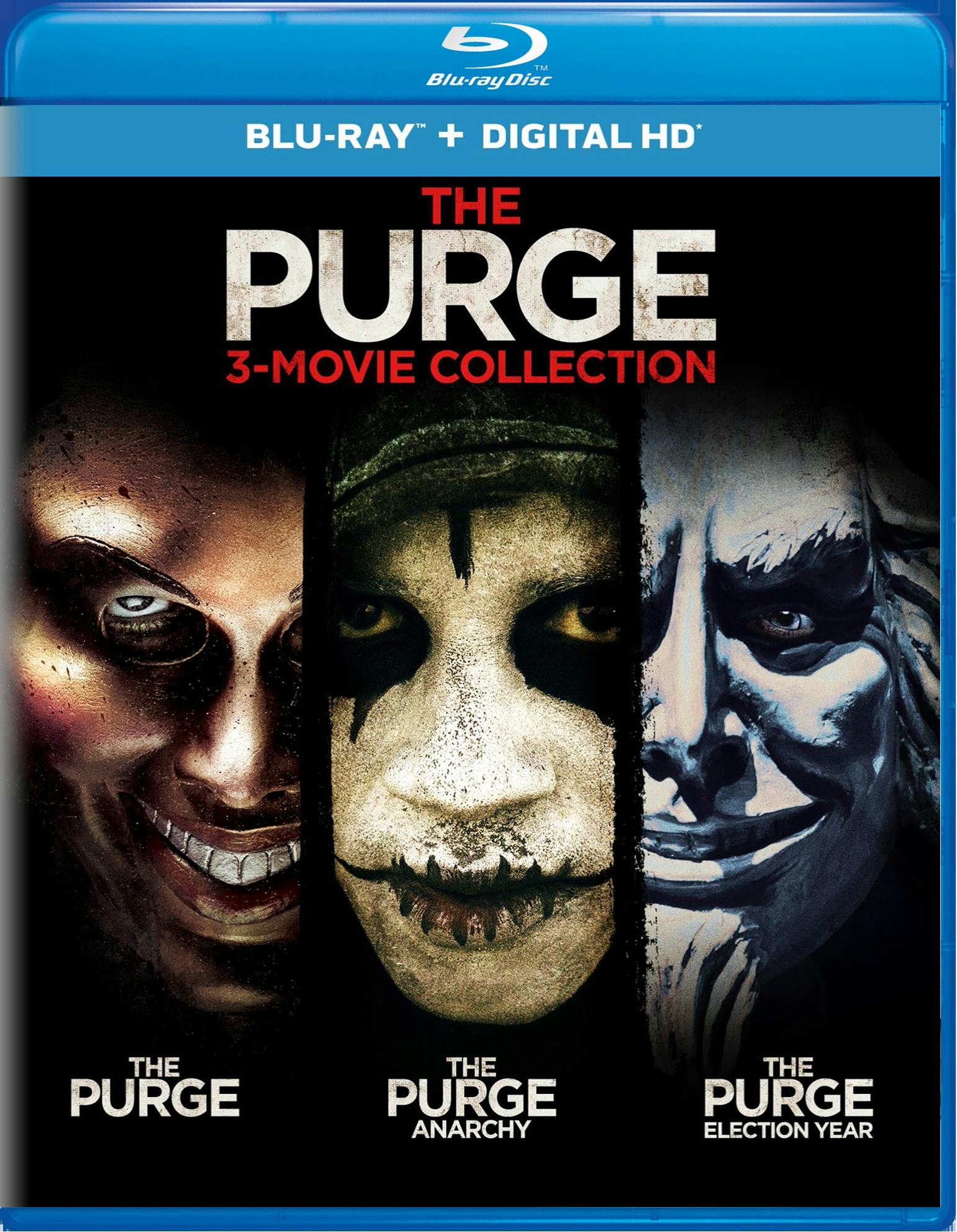 The Purge: 3-movie Collection [Blu-ray] – GRUV Entertainment