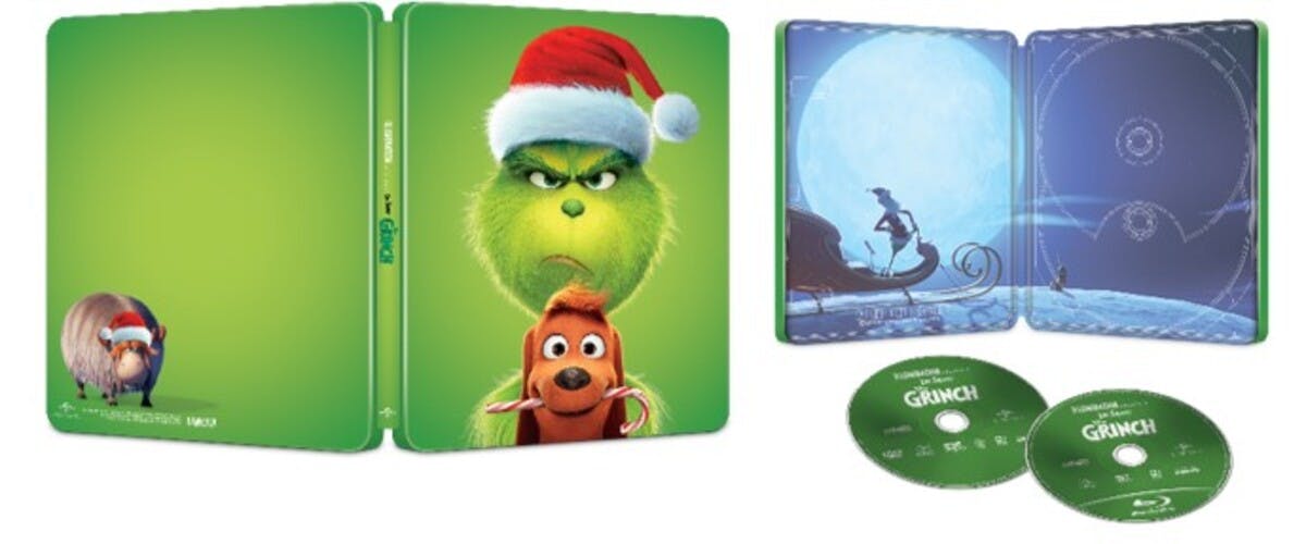 Illumination Presents: Dr. Seuss' the Grinch (Steelbook + Digital) [Bl ...
