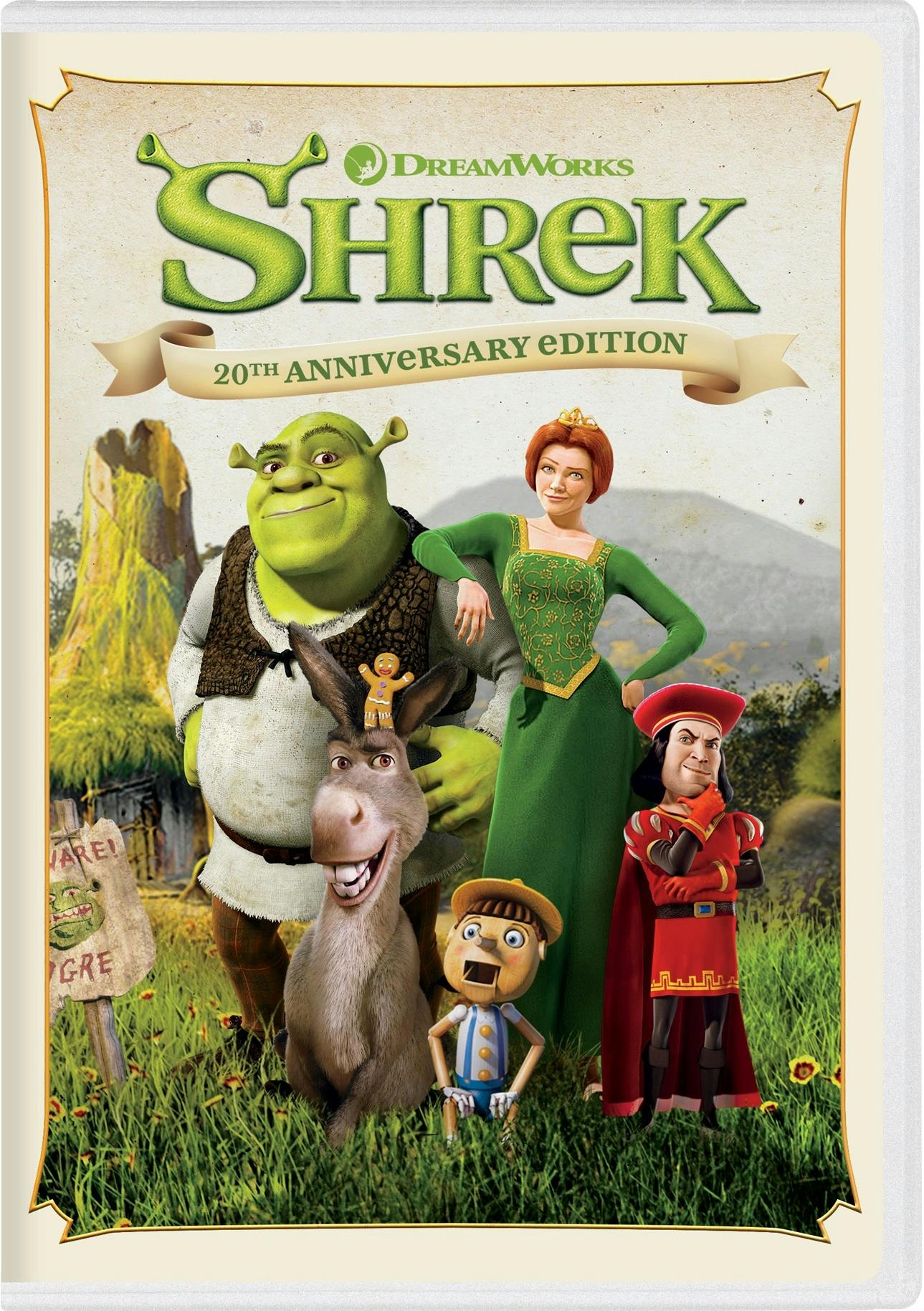Shrek (20th Anniversary Edition) [DVD] – GRUV Entertainment